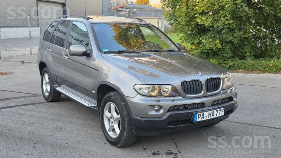 Pelēks BMW X5 2005 Rīga, ar dzinēja tilpumu 3.00 L un nobraukumu 350 tūkst. km par 5950 €, foto 8 vietnē AUTOMOTO.COM.LV