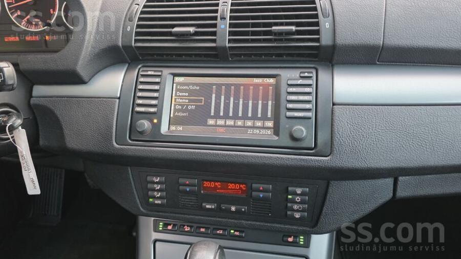Pelēks BMW X5 2005 Rīga, ar dzinēja tilpumu 3.00 L un nobraukumu 350 tūkst. km par 5950 €, foto 14 vietnē AUTOMOTO.COM.LV