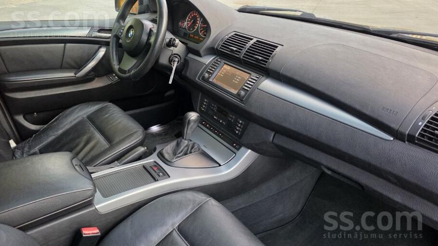 Pelēks BMW X5 2005 Rīga, ar dzinēja tilpumu 3.00 L un nobraukumu 350 tūkst. km par 5950 €, foto 20 vietnē AUTOMOTO.COM.LV