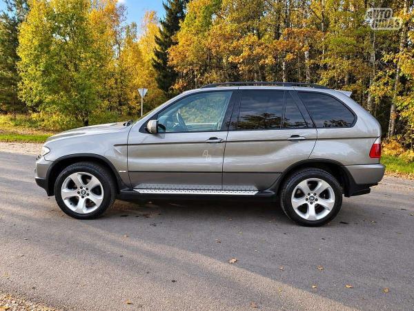 Grey BMW X5 2005 in Vilnius, with an engine capacity of 3.00 L and mileage of 320 thousand km for 4900 €, photo 4 on AUTOMOTO.COM.LV
