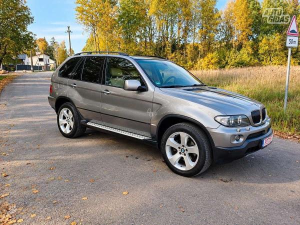 Grey BMW X5 2005 in Vilnius, with an engine capacity of 3.00 L and mileage of 320 thousand km for 4900 €, photo 8 on AUTOMOTO.COM.LV