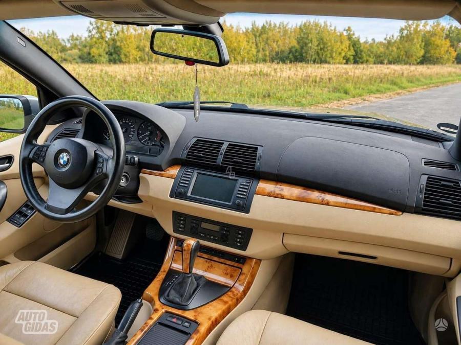 Серый БМВ Х5 2005 в Вильнюс, объемом двигателя 3.00 л и пробегом 320 тыс. км за 4900 €, фото 14 на AUTOMOTO.COM.LV