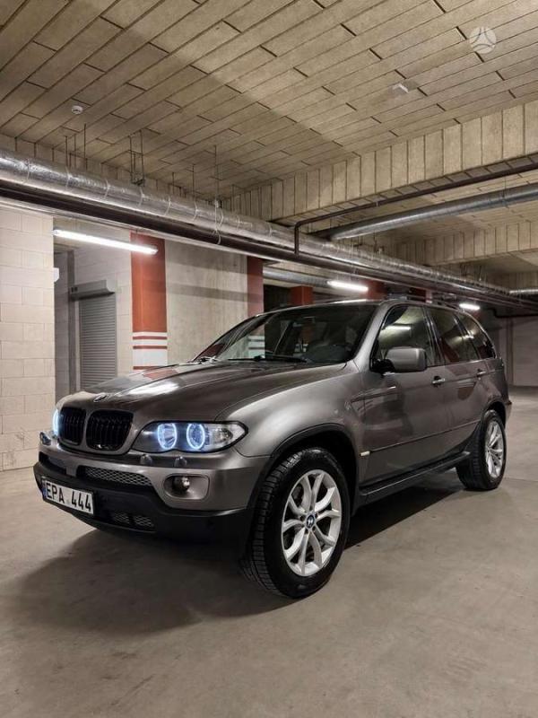 Pelēks BMW X5 2005 Viļņa, ar dzinēja tilpumu 2.99 L un nobraukumu 308 tūkst. km par 4800 €, foto 10 vietnē AUTOMOTO.COM.LV