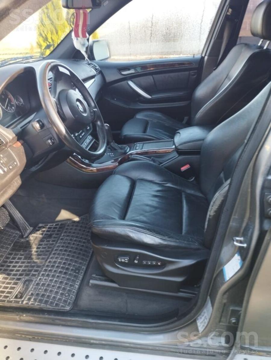 Pelēks BMW X5 2006 Gulbene, ar dzinēja tilpumu 3.00 L un nobraukumu 270 tūkst. km par 7000 €, foto 1 vietnē AUTOMOTO.COM.LV