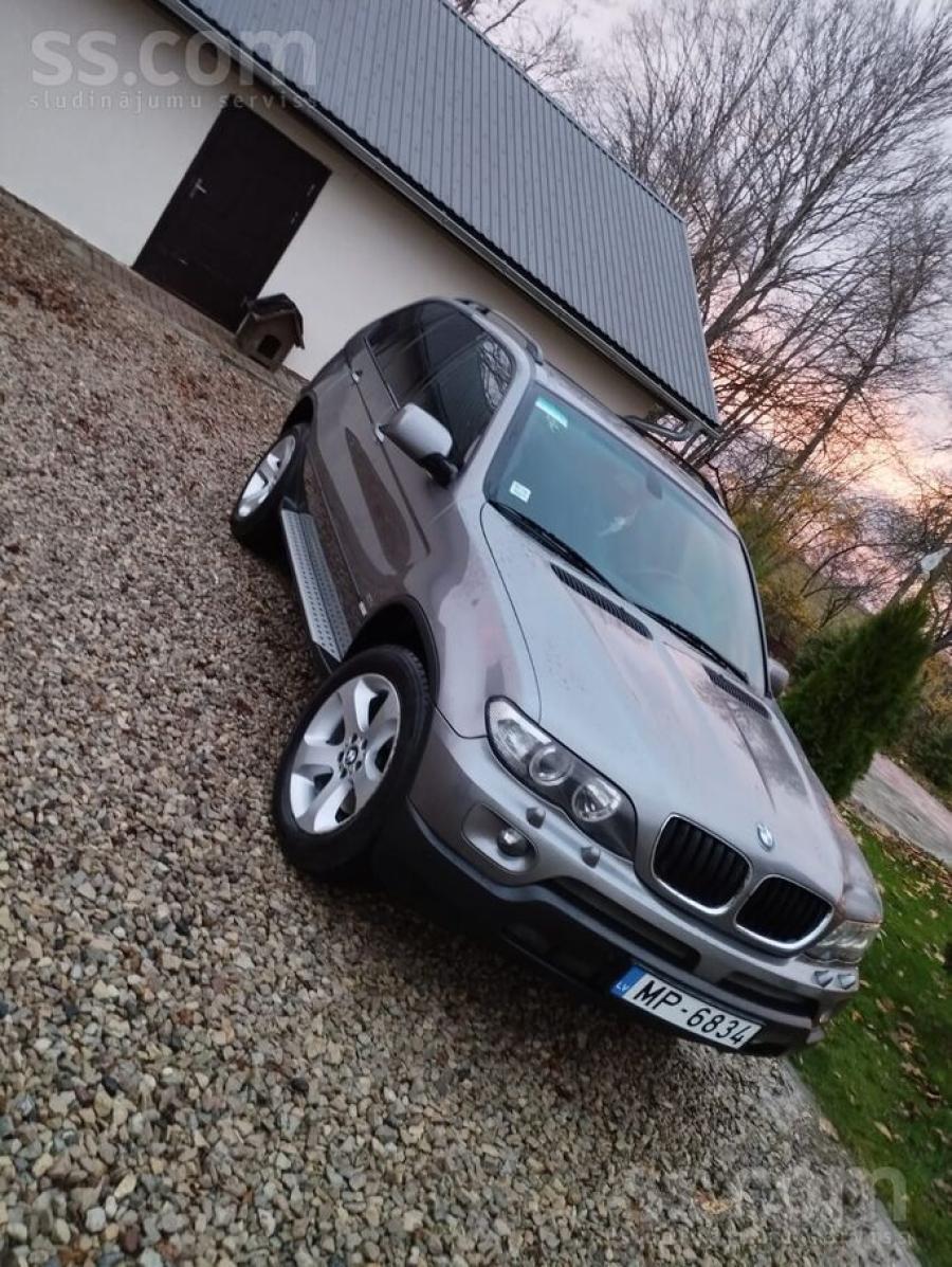 Pelēks BMW X5 2006 Gulbene, ar dzinēja tilpumu 3.00 L un nobraukumu 270 tūkst. km par 7000 €, foto 9 vietnē AUTOMOTO.COM.LV