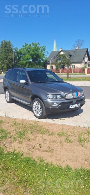 Grey BMW X5 2006 in Aizkraukle, with an engine capacity of 3.00 L and mileage of 357 thousand km for 4800 €, photo 2 on AUTOMOTO.COM.LV