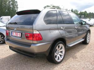 Grey BMW X5 2006 in Riga, with an engine capacity of 3.00 L and mileage of 246 thousand km for 7350 €, photo 3 on AUTOMOTO.COM.LV