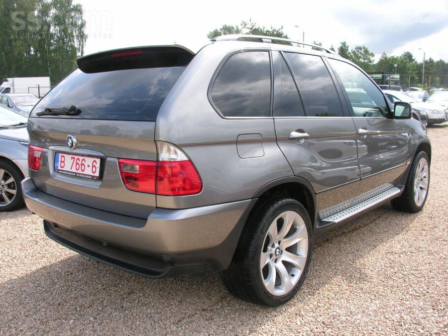 Grey BMW X5 2006 in Riga, with an engine capacity of 3.00 L and mileage of 246 thousand km for 7350 €, photo 3 on AUTOMOTO.COM.LV