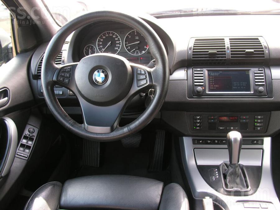 Grey BMW X5 2006 in Riga, with an engine capacity of 3.00 L and mileage of 246 thousand km for 7350 €, photo 14 on AUTOMOTO.COM.LV