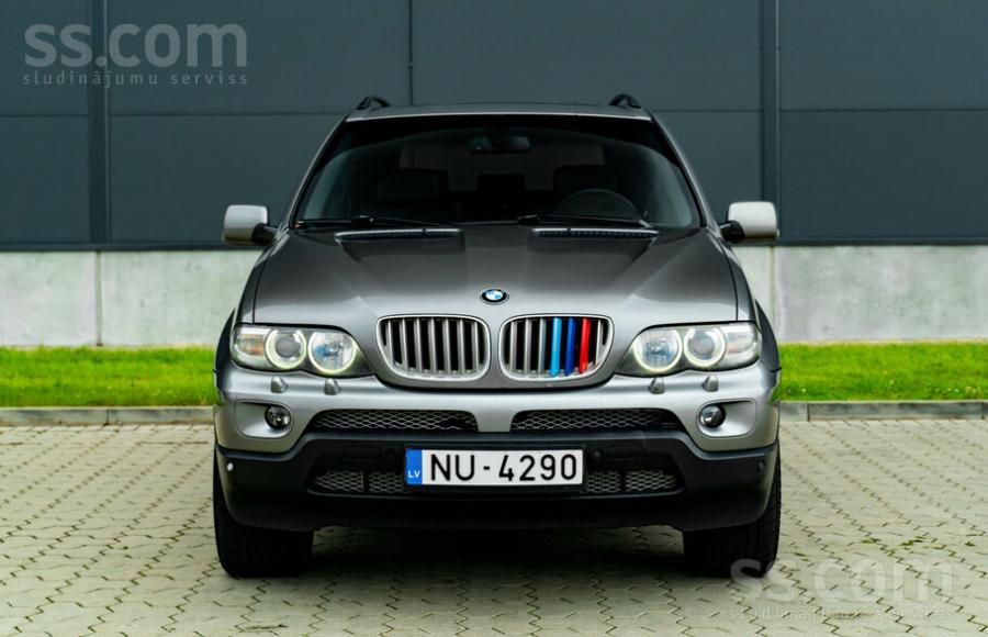 Pelēks BMW X5 2006 Rīga, ar dzinēja tilpumu 3.00 L un nobraukumu 358 tūkst. km par 5990 €, foto 2 vietnē AUTOMOTO.COM.LV