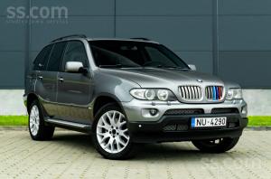 Pelēks BMW X5 2006 Rīga, ar dzinēja tilpumu 3.00 L un nobraukumu 358 tūkst. km par 5990 €, foto 3 vietnē AUTOMOTO.COM.LV
