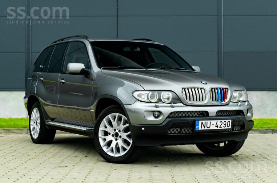 Pelēks BMW X5 2006 Rīga, ar dzinēja tilpumu 3.00 L un nobraukumu 358 tūkst. km par 5990 €, foto 3 vietnē AUTOMOTO.COM.LV