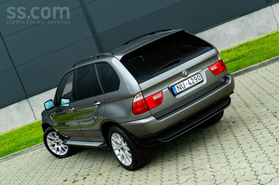 Pelēks BMW X5 2006 Rīga, ar dzinēja tilpumu 3.00 L un nobraukumu 358 tūkst. km par 5990 €, foto 5 vietnē AUTOMOTO.COM.LV