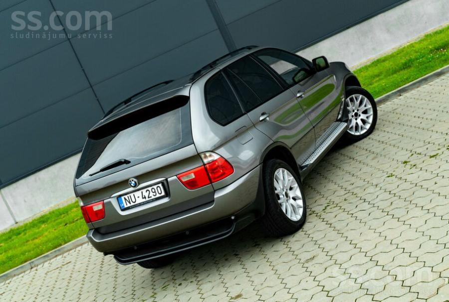 Pelēks BMW X5 2006 Rīga, ar dzinēja tilpumu 3.00 L un nobraukumu 358 tūkst. km par 5990 €, foto 8 vietnē AUTOMOTO.COM.LV