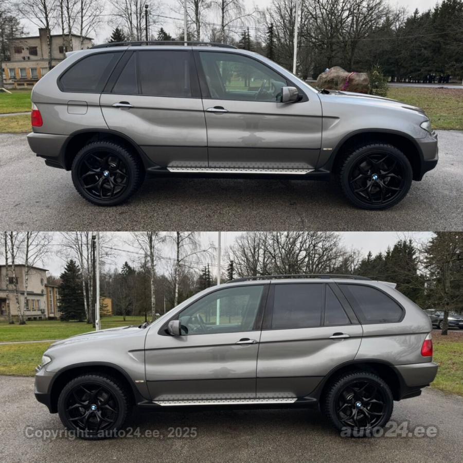 Grey BMW X5 2006 in Viljandi, with an engine capacity of 3.00 L and mileage of 243 thousand km for 8990 €, photo 6 on AUTOMOTO.COM.LV