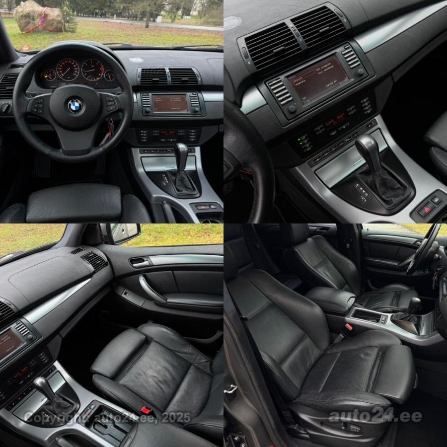 Grey BMW X5 2006 in Viljandi, with an engine capacity of 3.00 L and mileage of 243 thousand km for 8990 €, photo 11 on AUTOMOTO.COM.LV