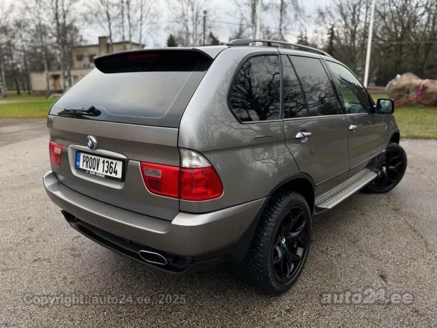 Grey BMW X5 2006 in Viljandi, with an engine capacity of 3.00 L and mileage of 243 thousand km for 8890 €, photo 4 on AUTOMOTO.COM.LV