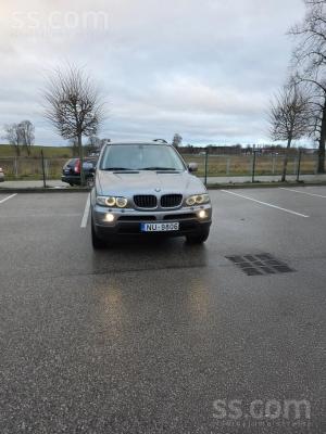 Grey BMW X5 2006 in Riga, with an engine capacity of 3.00 L and mileage of 240 thousand km for 6100 €, photo 2 on AUTOMOTO.COM.LV