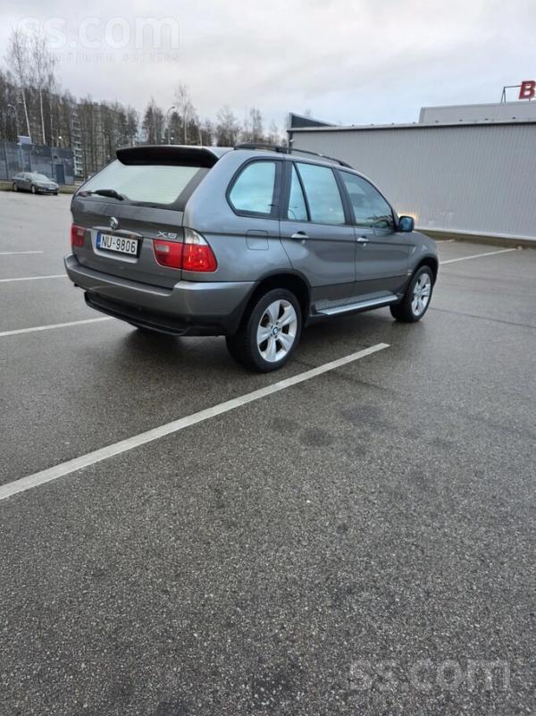 Grey BMW X5 2006 in Riga, with an engine capacity of 3.00 L and mileage of 240 thousand km for 6100 €, photo 3 on AUTOMOTO.COM.LV