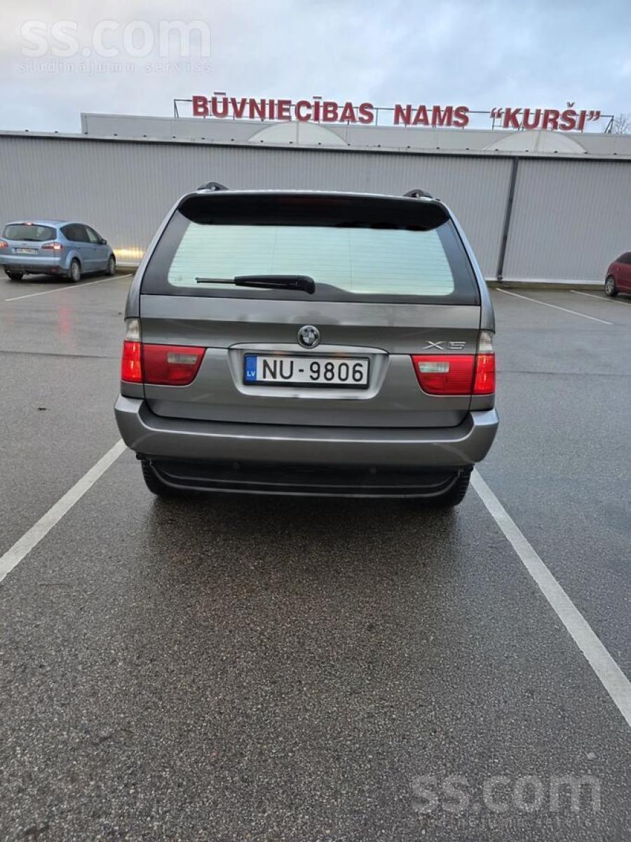 Grey BMW X5 2006 in Riga, with an engine capacity of 3.00 L and mileage of 240 thousand km for 6100 €, photo 4 on AUTOMOTO.COM.LV