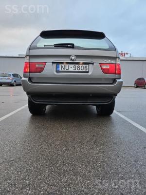 Grey BMW X5 2006 in Riga, with an engine capacity of 3.00 L and mileage of 240 thousand km for 6100 €, photo 6 on AUTOMOTO.COM.LV
