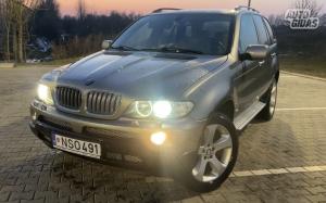 Pelēks BMW X5 2006 Kauņa, ar dzinēja tilpumu 3.00 L un nobraukumu 270 tūkst. km par 4500 €, foto  vietnē AUTOMOTO.COM.LV