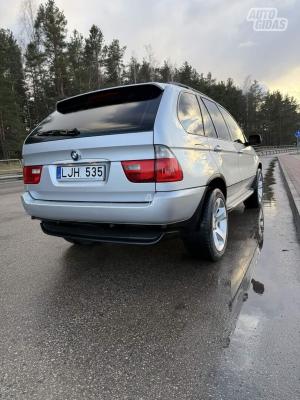 Pelēks BMW X5 2006 Zarasai, ar dzinēja tilpumu 3.00 L un nobraukumu 300 tūkst. km par 5500 €, foto  vietnē AUTOMOTO.COM.LV