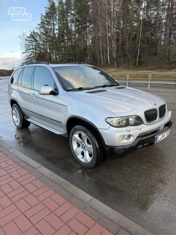 Grey BMW X5 2006 in Zarasai, with an engine capacity of 3.00 L and mileage of 300 thousand km for 5500 €, photo 3 on AUTOMOTO.COM.LV