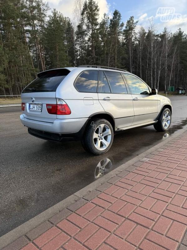 Grey BMW X5 2006 in Zarasai, with an engine capacity of 3.00 L and mileage of 300 thousand km for 5500 €, photo 5 on AUTOMOTO.COM.LV