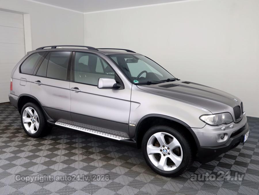 Grey BMW X5 2006 in Tallinn, with an engine capacity of 3.00 L and mileage of 243 thousand km for 4999 €, photo 1 on AUTOMOTO.COM.LV