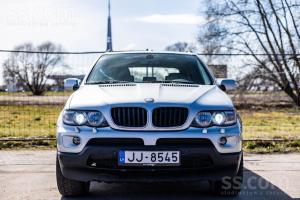 Pelēks BMW X5 2006 Rīga, ar dzinēja tilpumu 3.00 L un nobraukumu 340 tūkst. km par 5990 €, foto 4 vietnē AUTOMOTO.COM.LV
