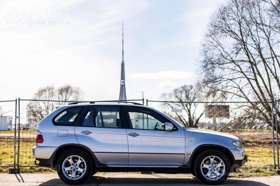 Pelēks BMW X5 2006 Rīga, ar dzinēja tilpumu 3.00 L un nobraukumu 340 tūkst. km par 5990 €, foto 6 vietnē AUTOMOTO.COM.LV