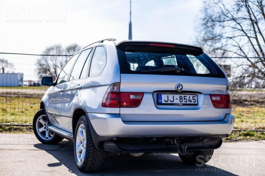 Pelēks BMW X5 2006 Rīga, ar dzinēja tilpumu 3.00 L un nobraukumu 340 tūkst. km par 5990 €, foto 7 vietnē AUTOMOTO.COM.LV