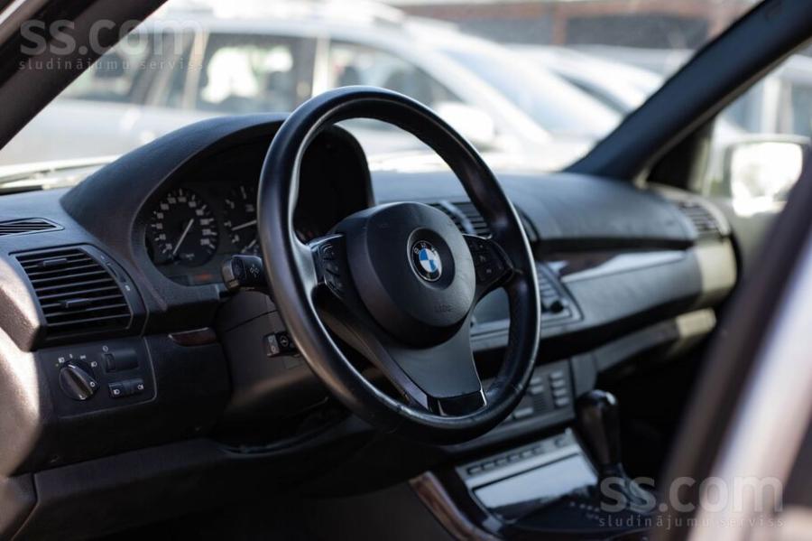 Pelēks BMW X5 2006 Rīga, ar dzinēja tilpumu 3.00 L un nobraukumu 340 tūkst. km par 5990 €, foto 15 vietnē AUTOMOTO.COM.LV