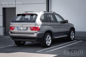 Grey BMW X5 2006 in Riga, with an engine capacity of 3.00 L and mileage of 345 thousand km for 5990 €, photo 5 on AUTOMOTO.COM.LV