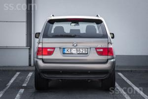 Grey BMW X5 2006 in Riga, with an engine capacity of 3.00 L and mileage of 345 thousand km for 5990 €, photo 6 on AUTOMOTO.COM.LV
