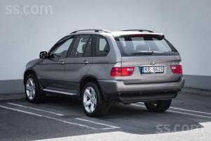 Grey BMW X5 2006 in Riga, with an engine capacity of 3.00 L and mileage of 345 thousand km for 5990 €, photo 7 on AUTOMOTO.COM.LV