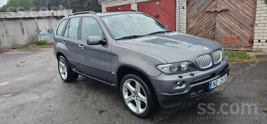 Pelēks BMW X5 2006 Rīga, ar dzinēja tilpumu 3.00 L un nobraukumu 390 tūkst. km par 5500 €, foto 1 vietnē AUTOMOTO.COM.LV