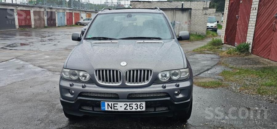 Pelēks BMW X5 2006 Rīga, ar dzinēja tilpumu 3.00 L un nobraukumu 390 tūkst. km par 5500 €, foto 3 vietnē AUTOMOTO.COM.LV