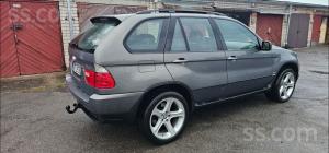 Pelēks BMW X5 2006 Rīga, ar dzinēja tilpumu 3.00 L un nobraukumu 390 tūkst. km par 5500 €, foto 6 vietnē AUTOMOTO.COM.LV