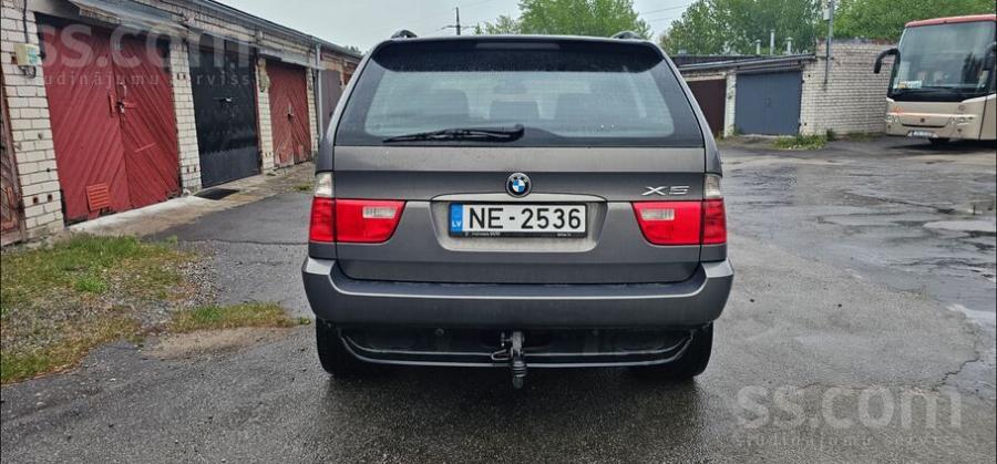 Pelēks BMW X5 2006 Rīga, ar dzinēja tilpumu 3.00 L un nobraukumu 390 tūkst. km par 5500 €, foto 7 vietnē AUTOMOTO.COM.LV
