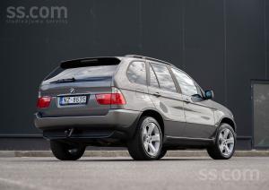 Grey BMW X5 2006 in Riga, with an engine capacity of 3.00 L and mileage of 249 thousand km for 8500 €, photo  on AUTOMOTO.COM.LV