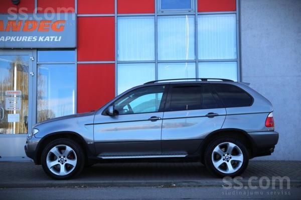 Grey BMW X5 2006 in Riga, with an engine capacity of 3.00 L and mileage of 390 thousand km for 6995 €, photo 2 on AUTOMOTO.COM.LV