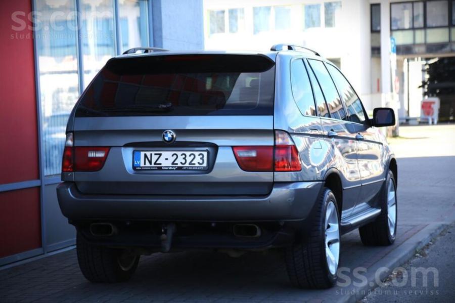 Pelēks BMW X5 2006 Rīga, ar dzinēja tilpumu 3.00 L un nobraukumu 390 tūkst. km par 6995 €, foto 6 vietnē AUTOMOTO.COM.LV