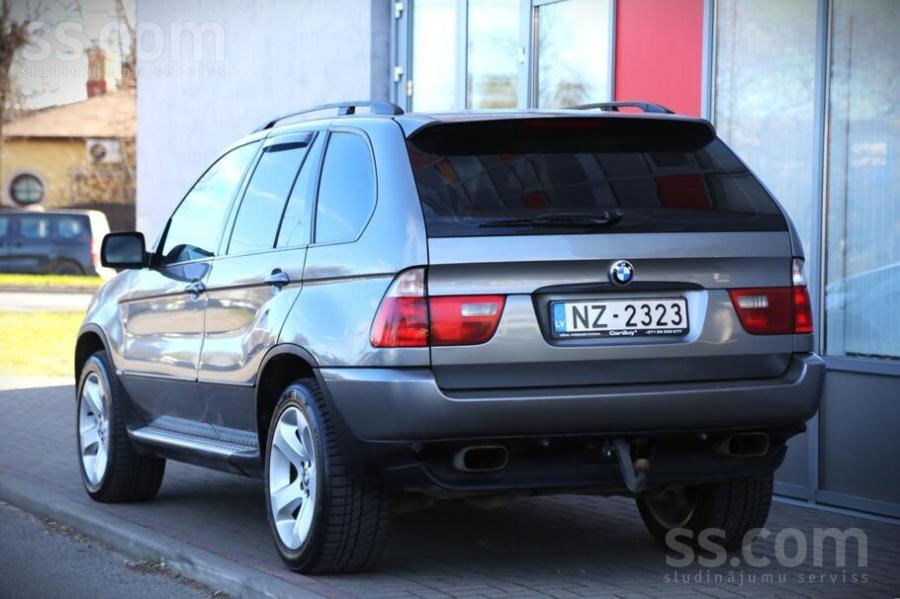 Pelēks BMW X5 2006 Rīga, ar dzinēja tilpumu 3.00 L un nobraukumu 390 tūkst. km par 6995 €, foto 7 vietnē AUTOMOTO.COM.LV