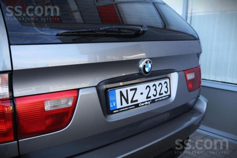 Pelēks BMW X5 2006 Rīga, ar dzinēja tilpumu 3.00 L un nobraukumu 390 tūkst. km par 6995 €, foto 22 vietnē AUTOMOTO.COM.LV