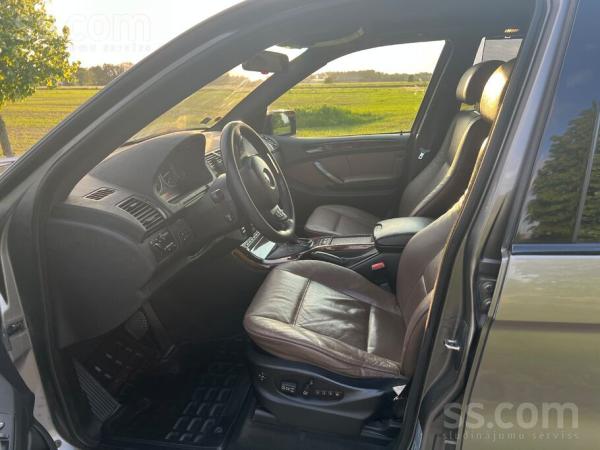 Pelēks BMW X5 2006 Rīga, ar dzinēja tilpumu 3.00 L un nobraukumu 346 tūkst. km par 5600 €, foto 8 vietnē AUTOMOTO.COM.LV