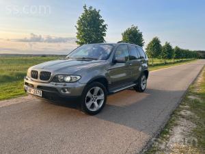 Pelēks BMW X5 2006 Rīga, ar dzinēja tilpumu 3.00 L un nobraukumu 347 tūkst. km par 4500 €, foto 1 vietnē AUTOMOTO.COM.LV