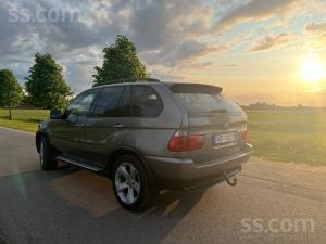 Pelēks BMW X5 2006 Rīga, ar dzinēja tilpumu 3.00 L un nobraukumu 347 tūkst. km par 4500 €, foto 5 vietnē AUTOMOTO.COM.LV