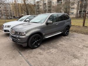 Серый БМВ Х5 2006 в Талси, объемом двигателя 4.40 л и пробегом 261 тыс. км за 4950 €, фото  на AUTOMOTO.COM.LV